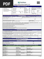 PNB Customer Update Form | PDF | Information | Banks