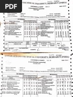 B.tech Marksheet | PDF