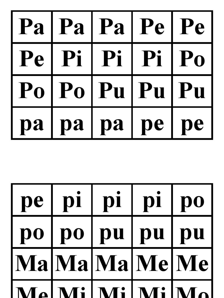 Pa PE PI PO PU | PDF