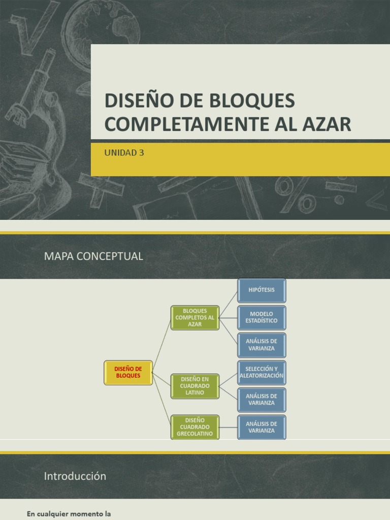 Diseños de Bloques | PDF | Experimentar | Análisis de variación