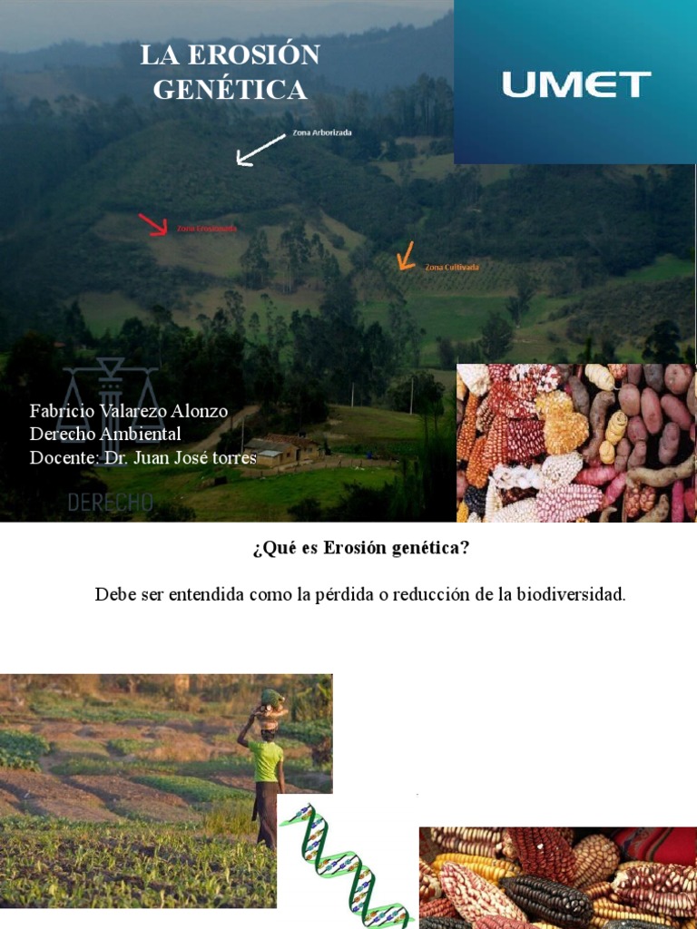 Erosión Genetica | PDF