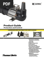 Manual PMH Pad-Mounted Gear | PDF | Fuse (Electrical) | Switch