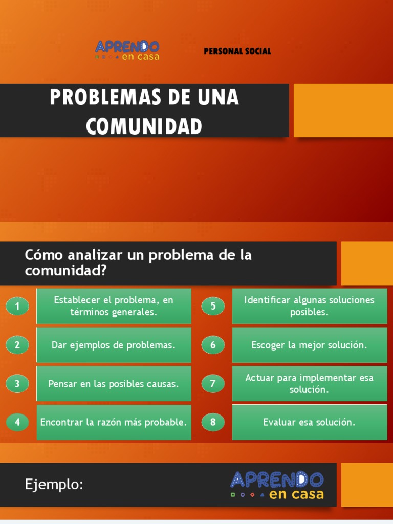 5° - Problemas de Una Comunidad | PDF