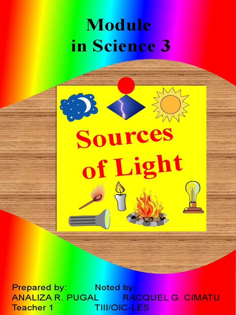 Module in SCIENCE 3 | PDF | Light | Electromagnetic Spectrum