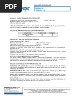 Hoja - de - Seguridad Pac (Policloruro de Aluminio) | PDF | Aluminio | Potasio