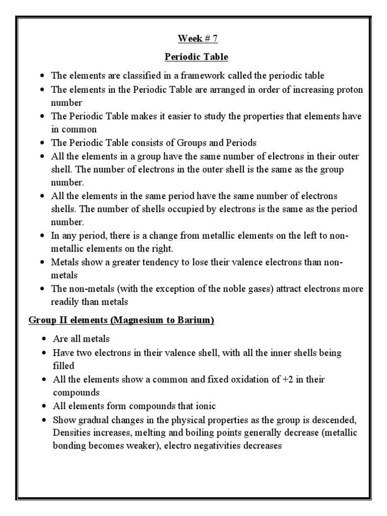 Understanding the Periodic Table: An In-Depth Exploration of Element ...