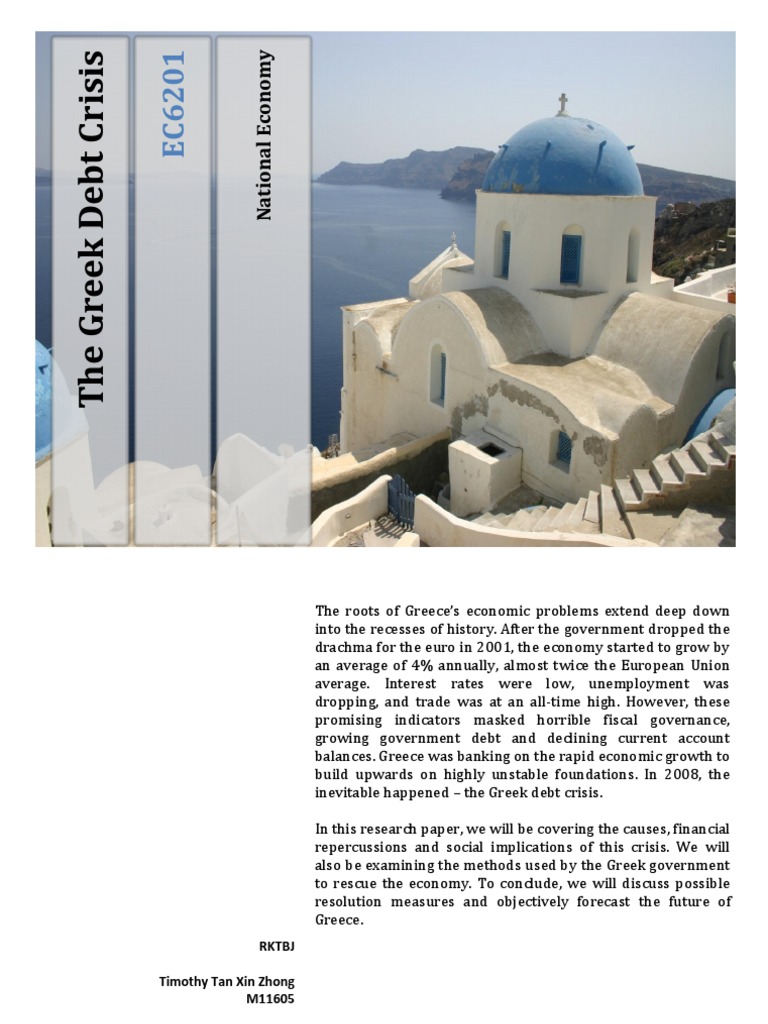 The Greek Debt Crisis | Greek Government Debt Crisis | Greece