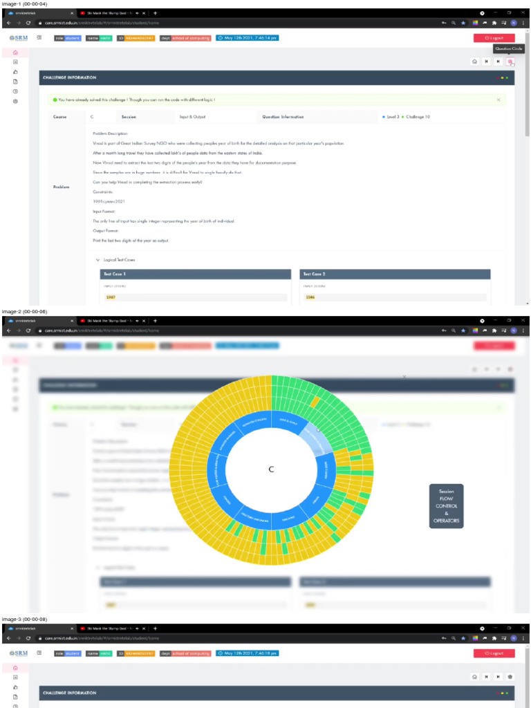 Flow Control & Operators SRM E Lab Part 1 1080 X 1920 Mp4 | PDF