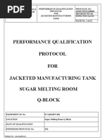 Autocoater Performance Qualification Protocol | PDF | Pharmaceutical ...