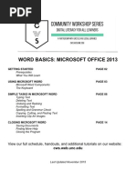 Lesson Plan | PDF | Microsoft Word | Window (Computing)