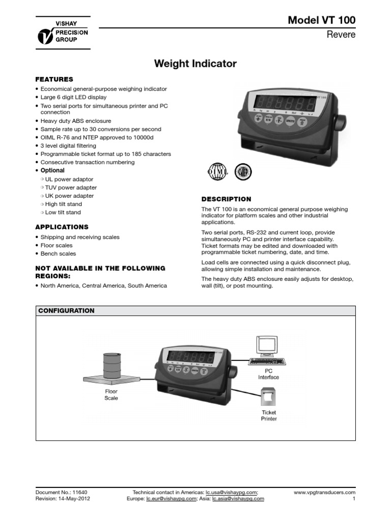 Manual vt100 | PDF | Disclaimer | Specification (Technical Standard)