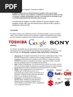 Partes Esenciales de un Logotipo | PDF | Logos | Marca