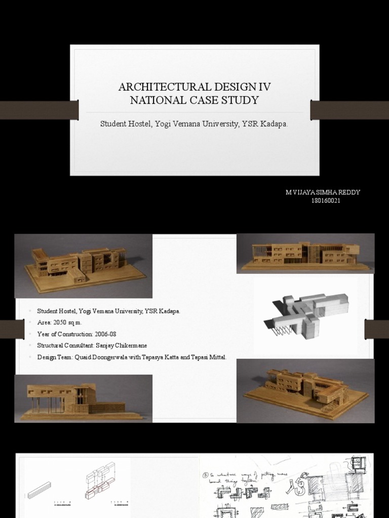 Architectural Design Iv National Case Study: Student Hostel, Yogi ...