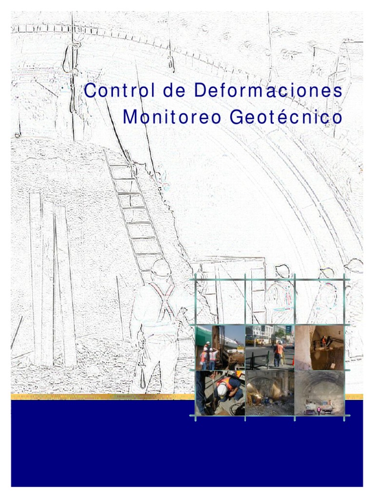 Control de Deformaciones Monitoreo Geotécnico | PDF | Túnel | Hormigón