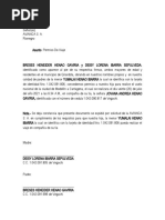 Carta A La Embajada | PDF | Derecho