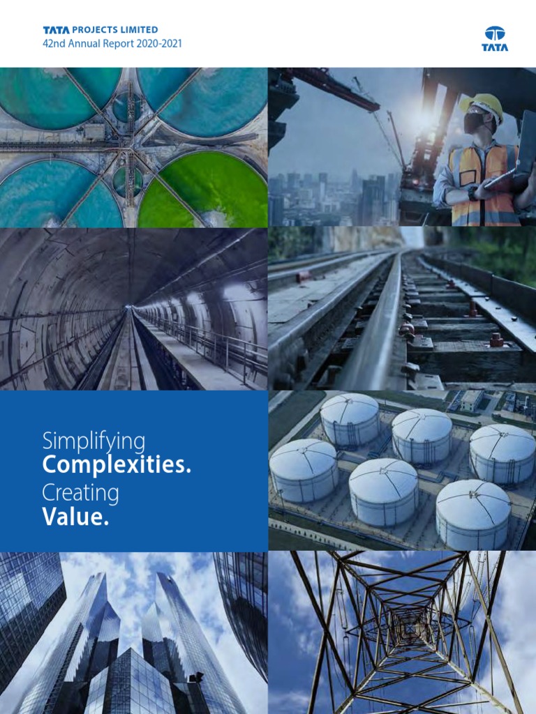 Tata Projects Limited Annual Report 2020-21 | PDF | Infrastructure ...