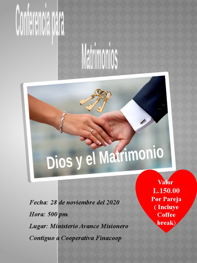 Congreso para Matrimonios | PDF