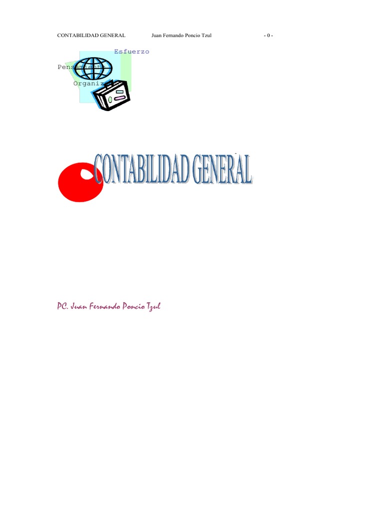 Libro Contabilidad General | PDF | Contabilidad | Estado financiero