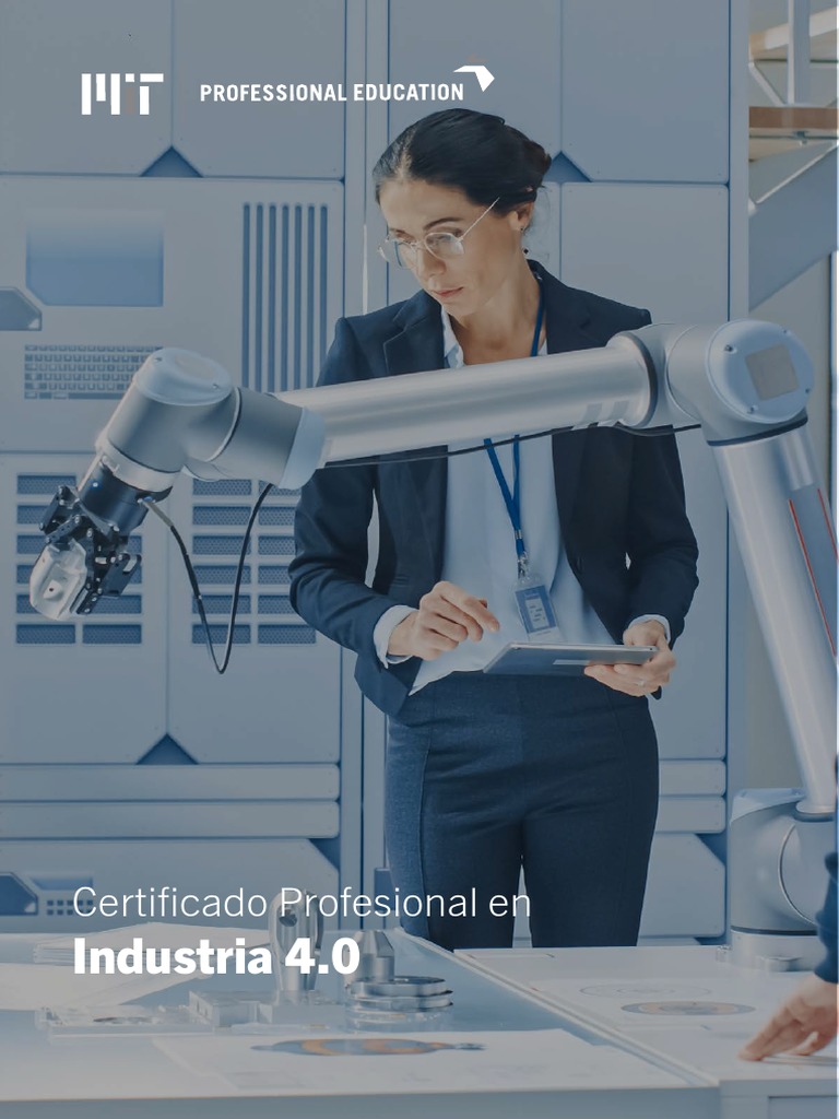MITPE-brochure-Certificado Profesiona en Industria 4.0 | PDF | Internet ...
