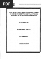 Operaciones Simultaneas - SIMOPS | PDF | Planificación