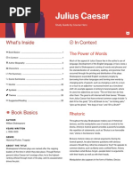 Evergreen Teacher Handbook For Shakespeare's Julius Caesar Workbook 9 ...