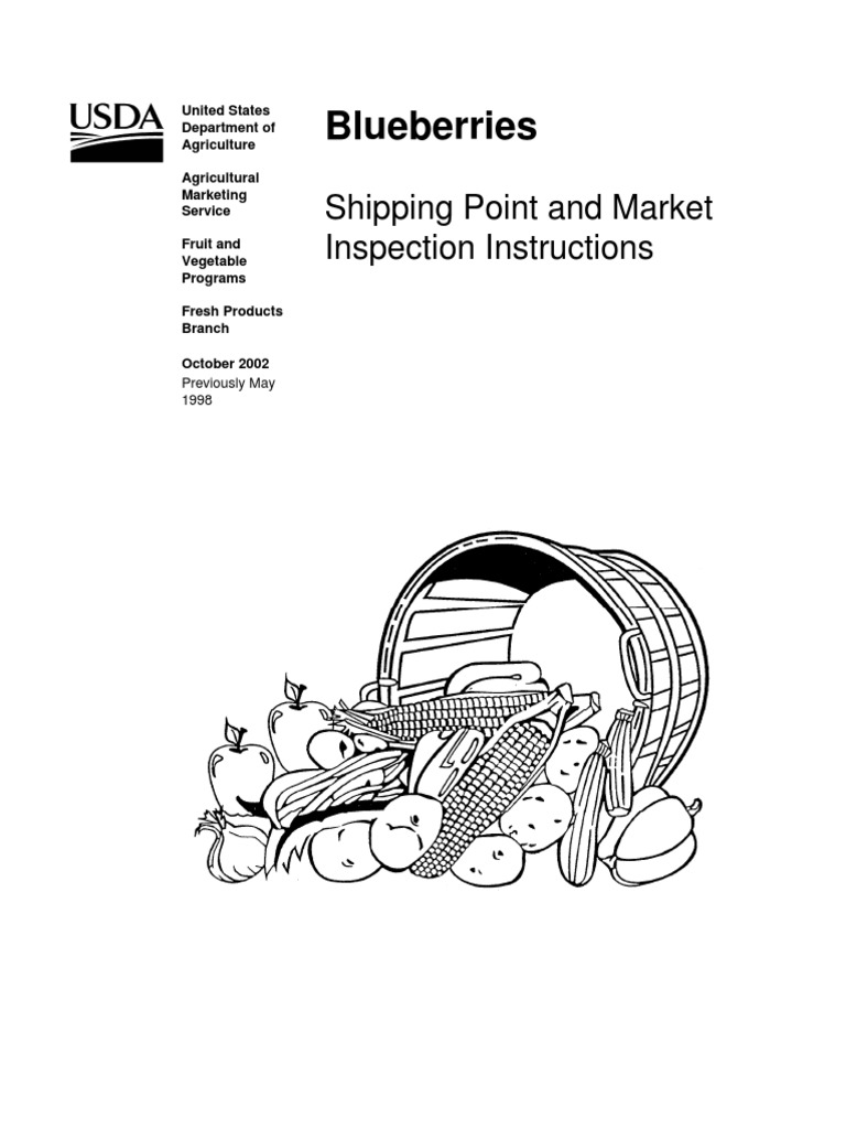 Blueberry Inspection Guide | PDF | Berry | Blueberry