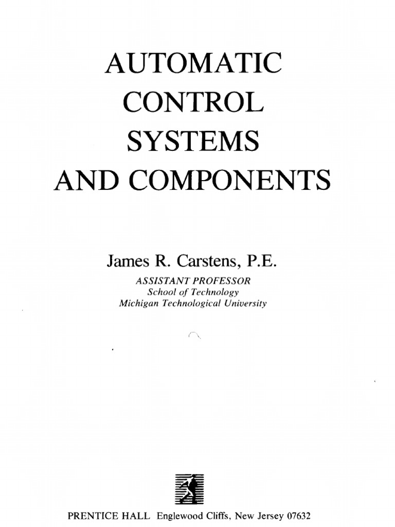 Automatic Control Systems and Components48298 | PDF | Electrical ...