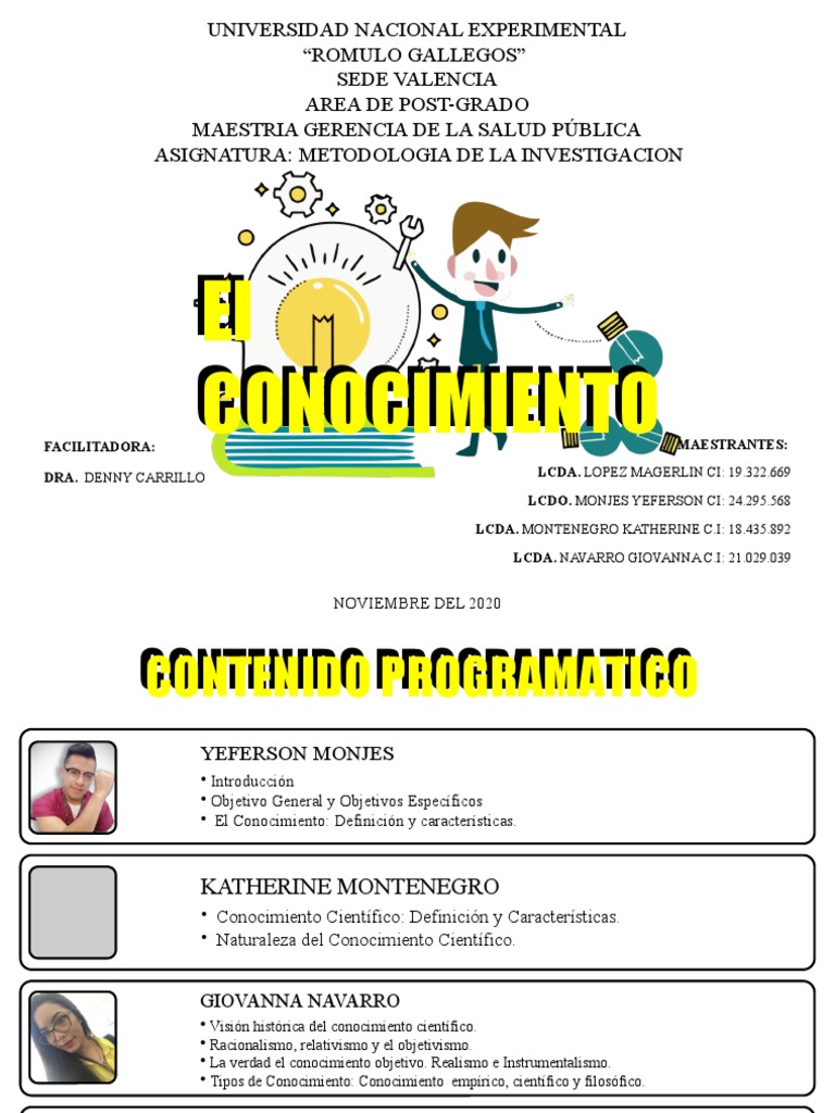 El Conocimiento | PDF | Conocimiento | Verdad