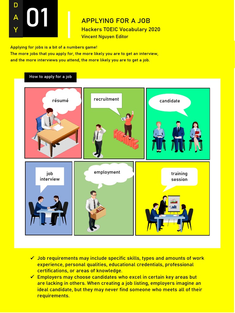 Hackers Vocab Day 01 Full Edit | PDF