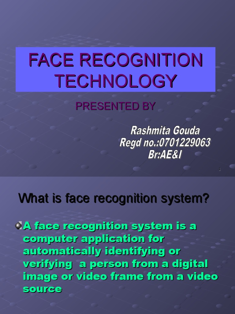 Face Recognition Technology Overview | PDF | Face | Computing