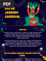 Brazil's Carnival: A Cultural Extravaganza | PDF | Parade | Brazil