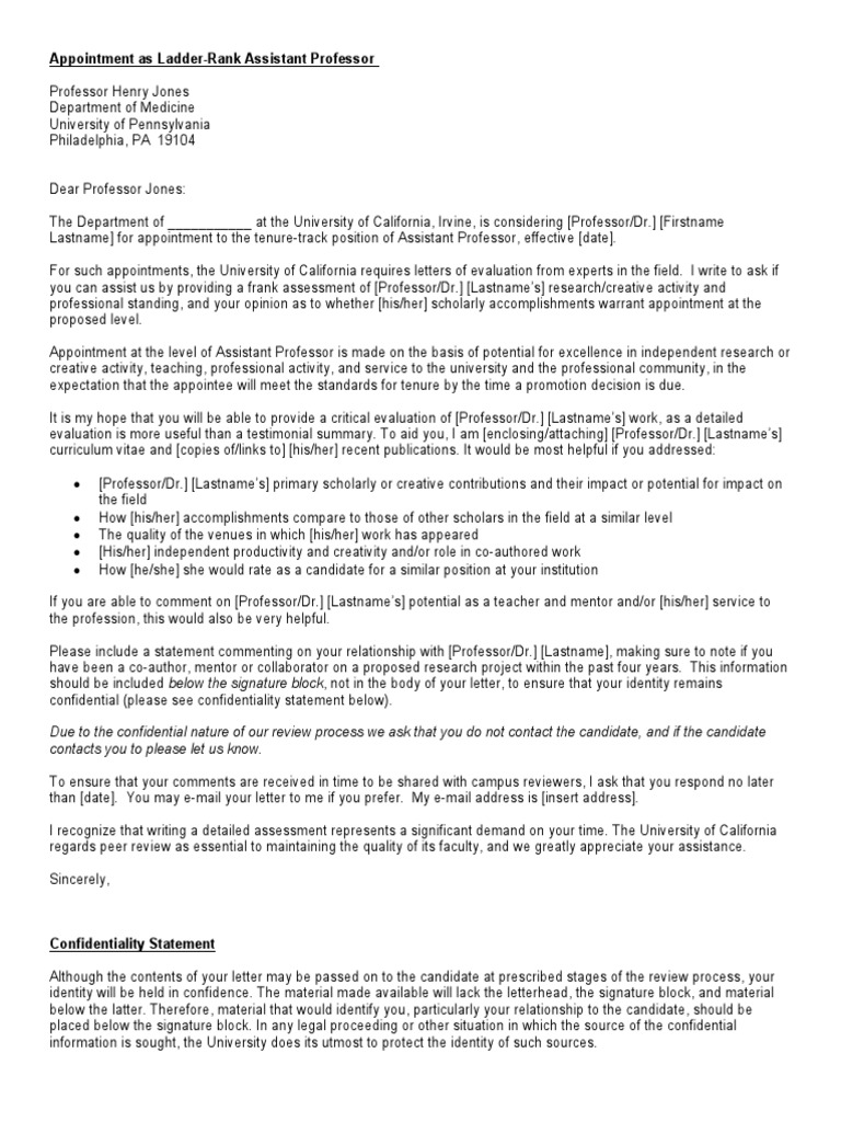 Sample Solicitation Letters ALLSeries UCI New Templates | PDF ...