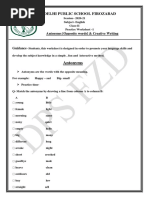 Dps GNGR Class 1 Computer Notes | PDF | Computer Keyboard | Usb Flash Drive