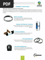 Casing Make-Up Torque Specifications | PDF | Technology & Engineering