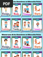 Memorama de Las Emociones | PDF