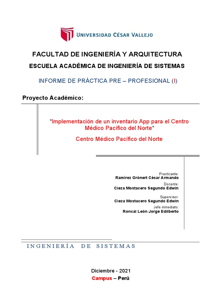 Proyecto de Practicas Pre | PDF | Hospital | Empresas