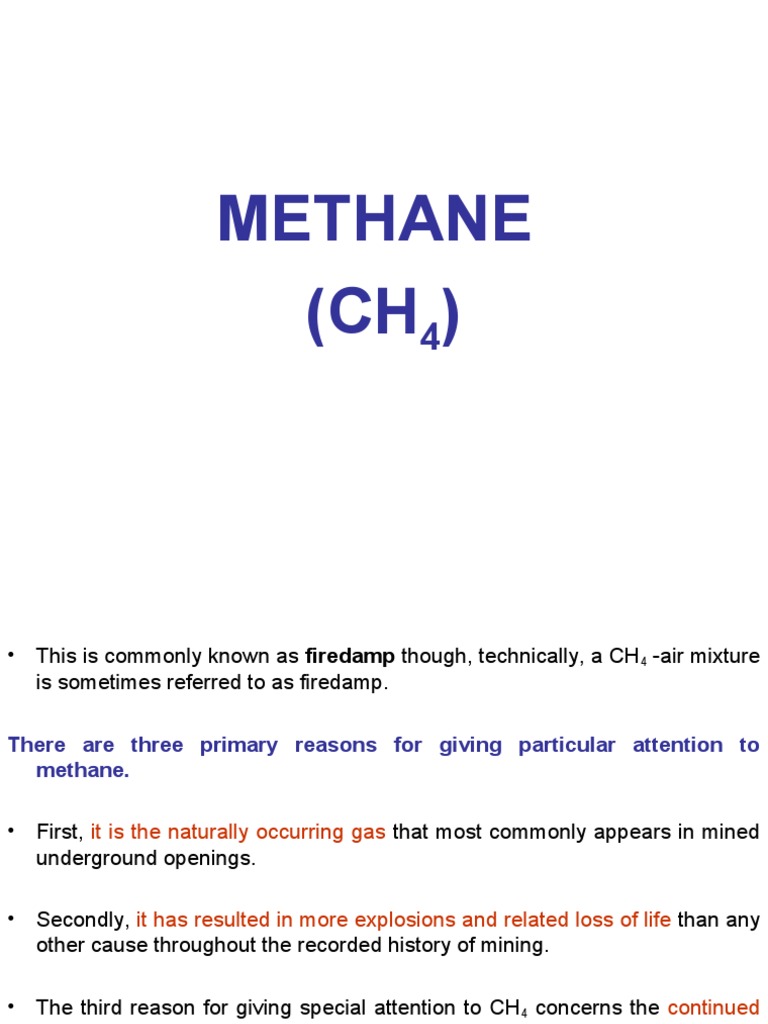 Measuring Methane Content in Coal Seams (35 characters | PDF ...