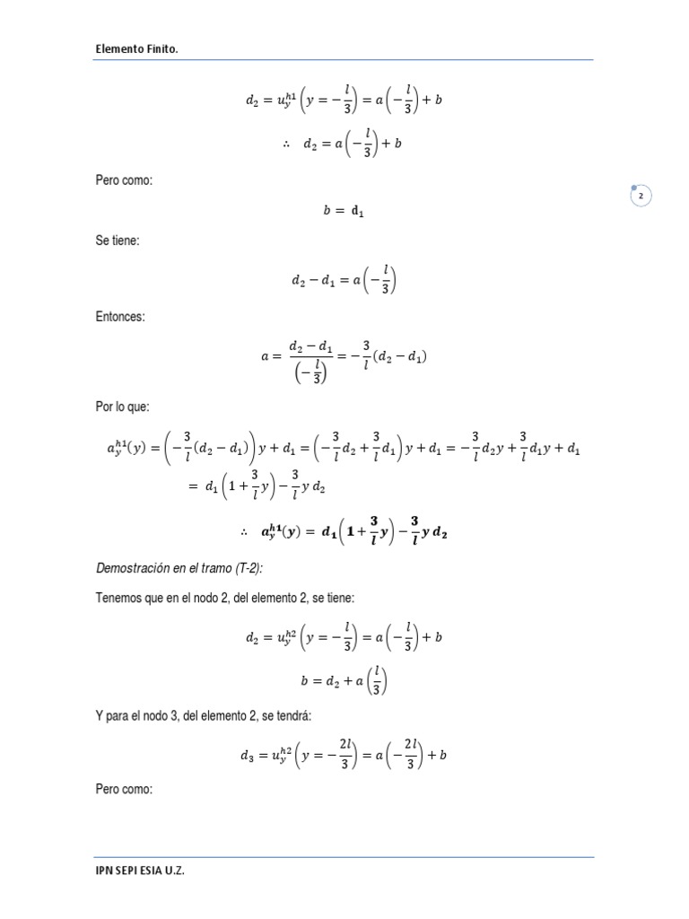 Ejercicios Propuestos Solucionandos Mediante El MEF | PDF | Ecuaciones | Método de elementos finitos