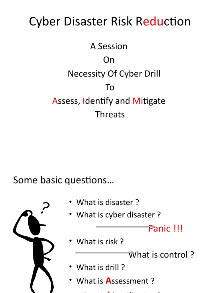 Cyber Disaster Risk Reduction Day1 Session4 | PDF | Computer Security ...
