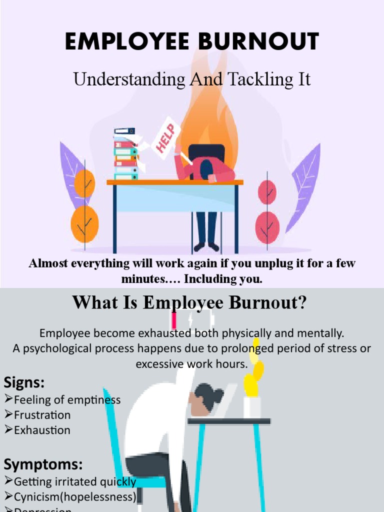 Employee Burnout: Understanding and Tackling It | PDF