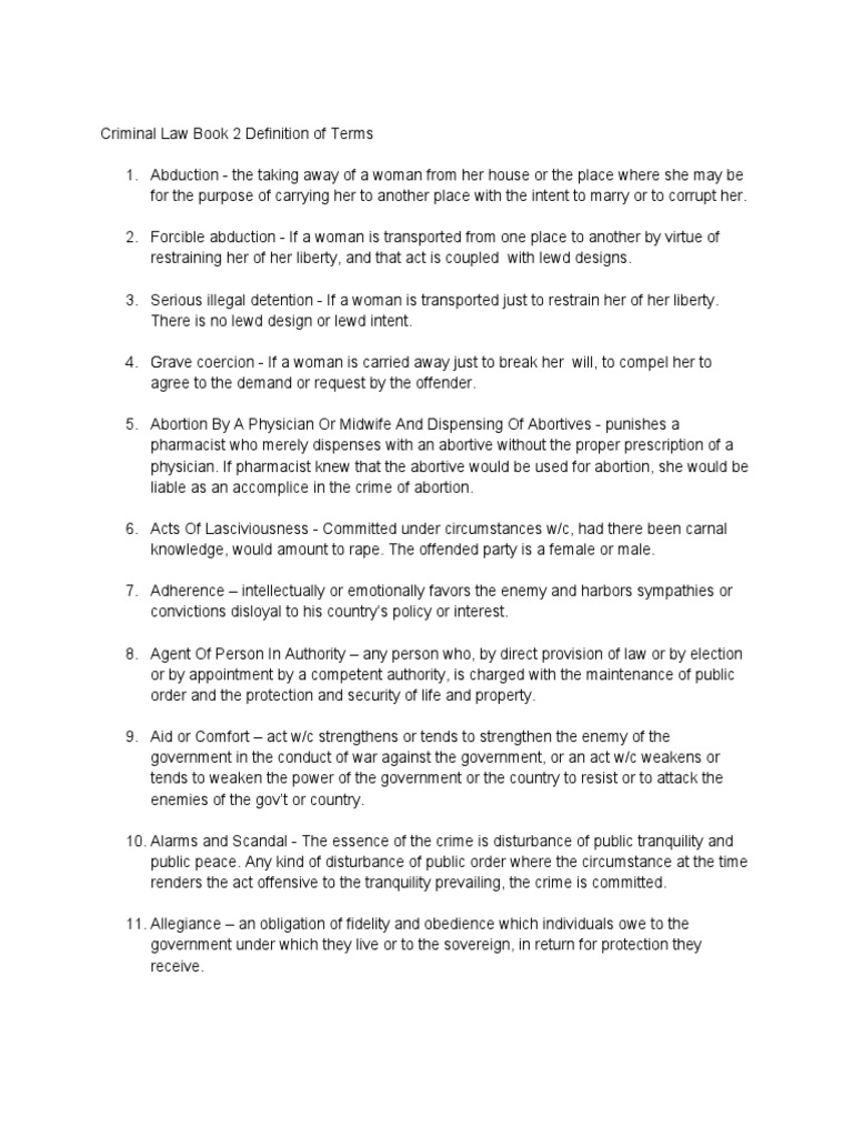 RPC Book 2 | PDF | Defamation | Crime & Violence