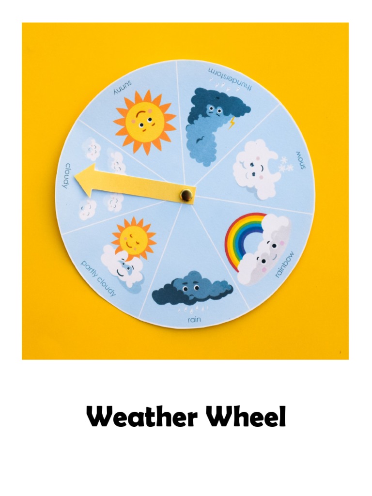 Weather Wheel For Children | PDF