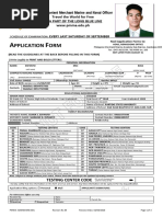 SHFC Applicant Data Sheet | PDF