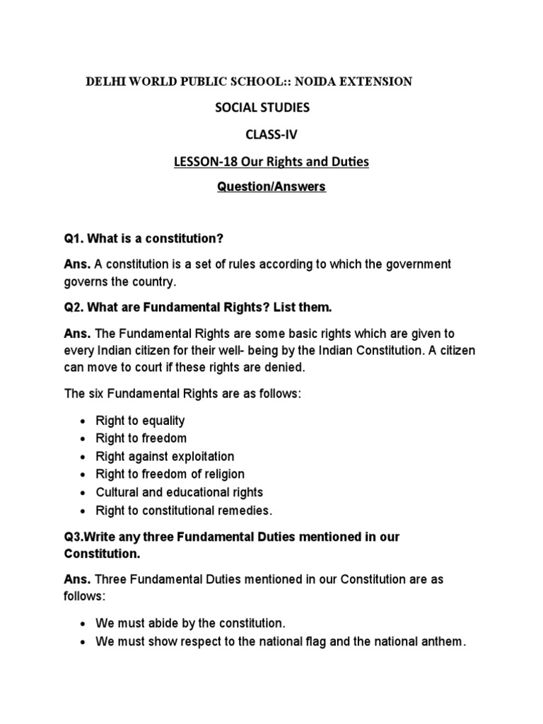 Social Studies L-18 | PDF