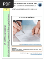 Mapa Conceptual Sobre Los Tipos de Texto y Sus Características | PDF | Narración