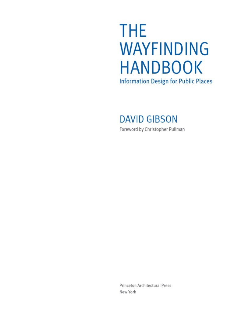 THE Wayfinding Handbook: David Gibson | PDF