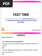 Free Takt Time Calculator Template Excel Download | PDF | Computers