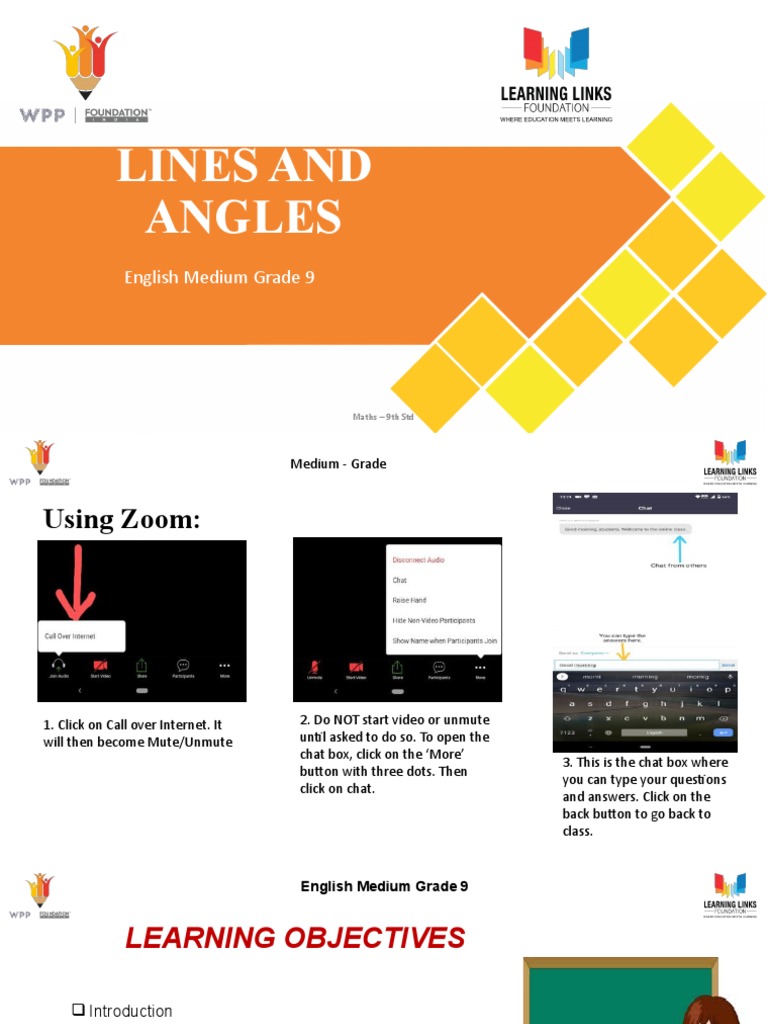 Lines and Angles | PDF | Line (Geometry) | Angle