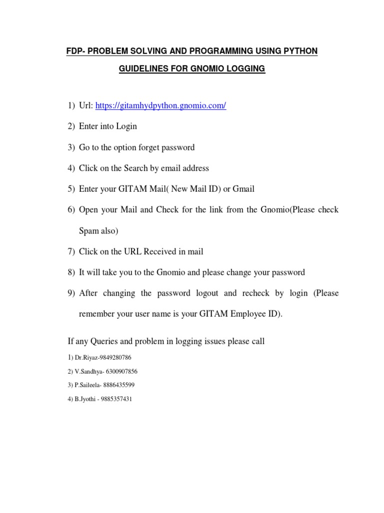 Gnomio Guidelines | PDF