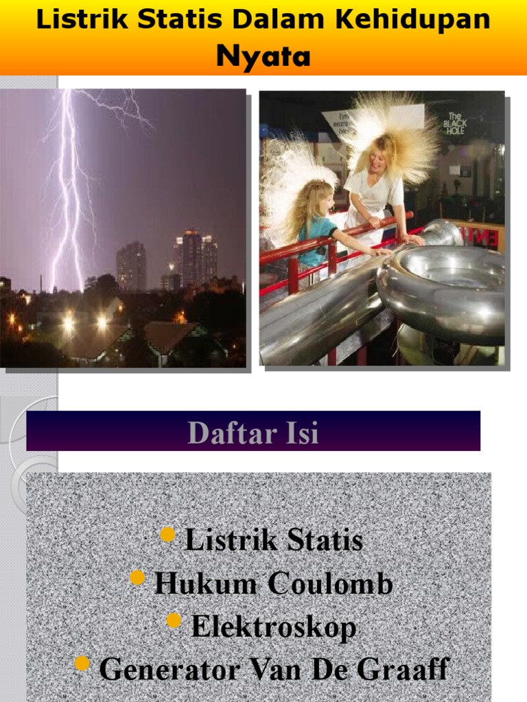 Listrik Statis Kelas 9 | PDF